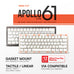 APOLLO61 Lite 60% Wired Mechanical Keyboard by Press Play – pressplayid