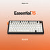 ESSENTIAL75 75% Wired Mechanical Keyboard – pressplayid