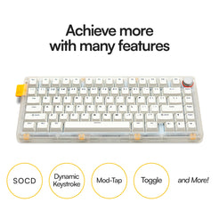 ESSENTIAL75 HE 75% Rapid Trigger Hall Effect Mechanical Keyboard ...
