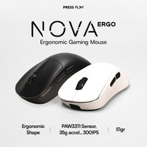 NOVA Ergo Ergonomic Wireless Gaming Mouse – pressplayid
