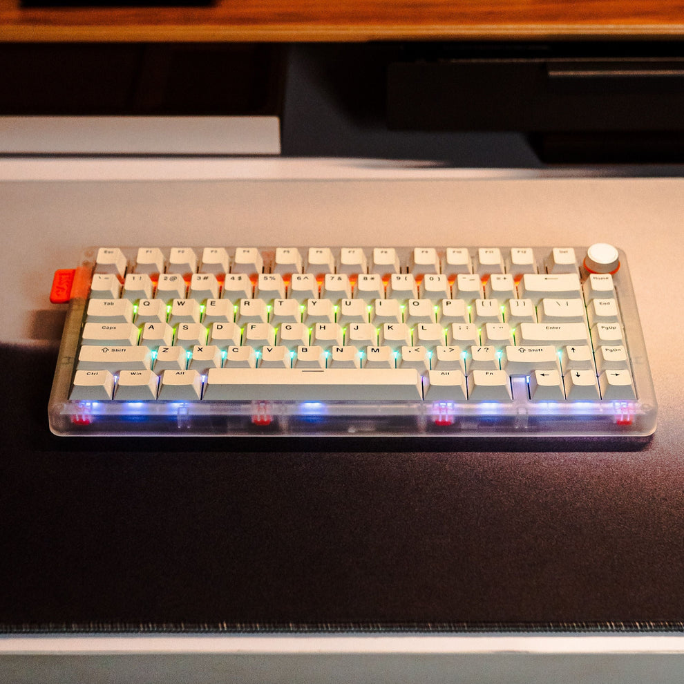 Press Play ESSENTIAL75[W] 75% Wireless RGB VIA Compatible Mechanical ...