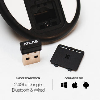 ATLAS Ergonomic Ultralight Wireless Gaming Mouse – pressplayid