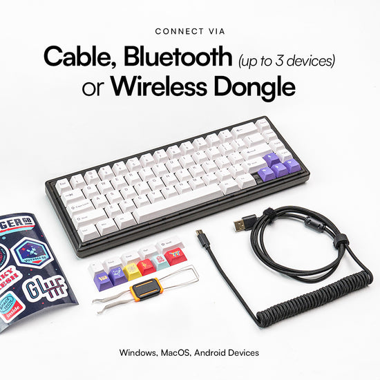 VOYAGER68 Wireless Mechanical Keyboard by Press Play – pressplayid