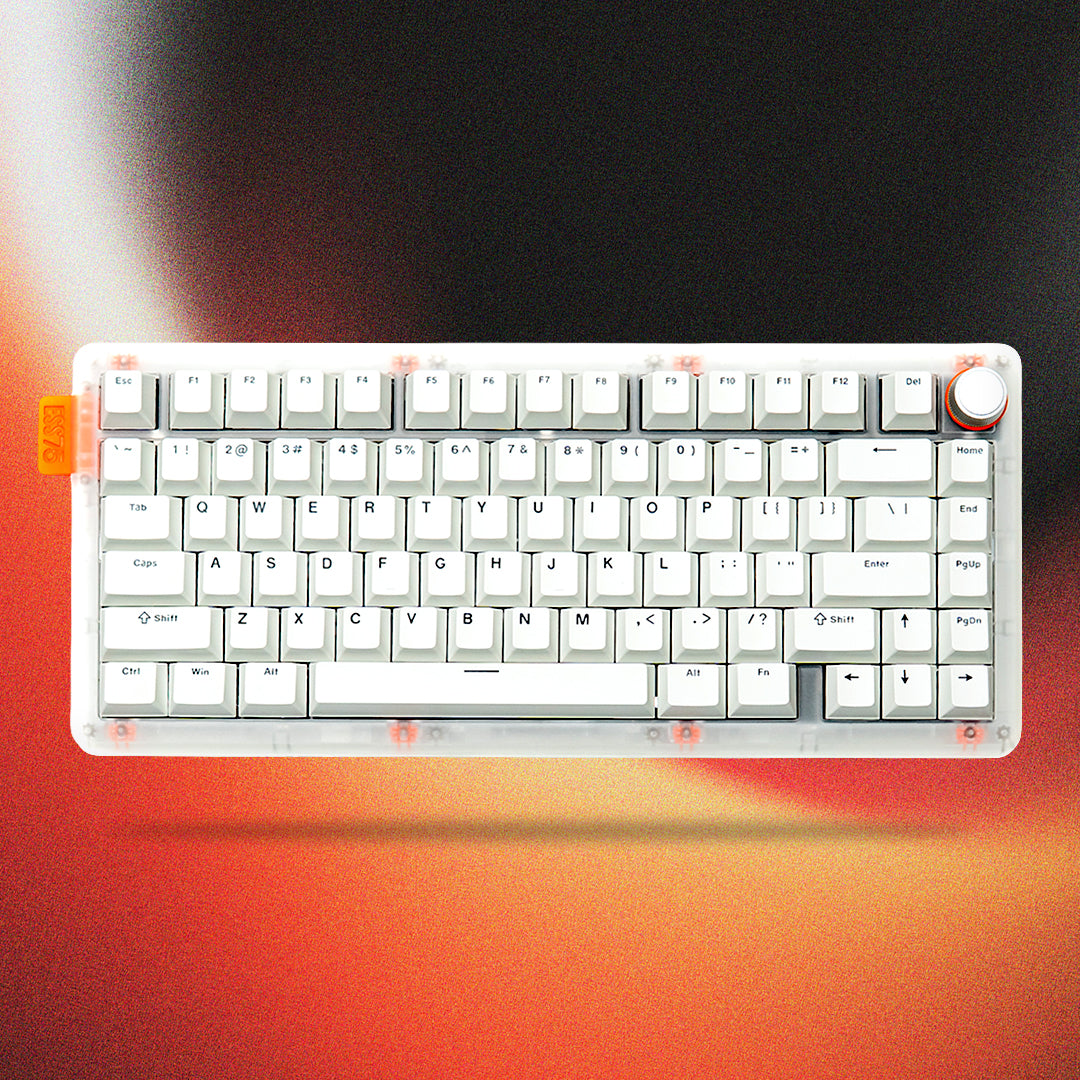 Press Play ESSENTIAL75[W] 75% Wireless RGB VIA Compatible Mechanical ...