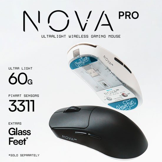 NOVA PRO Lightweight Wireless Gaming Mouse – pressplayid