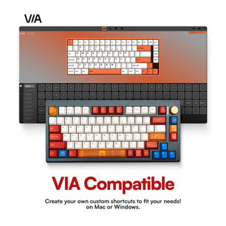 ROVER84 Lightyear 75% Wireless Aluminium CNC Mechanical Keyboard ...